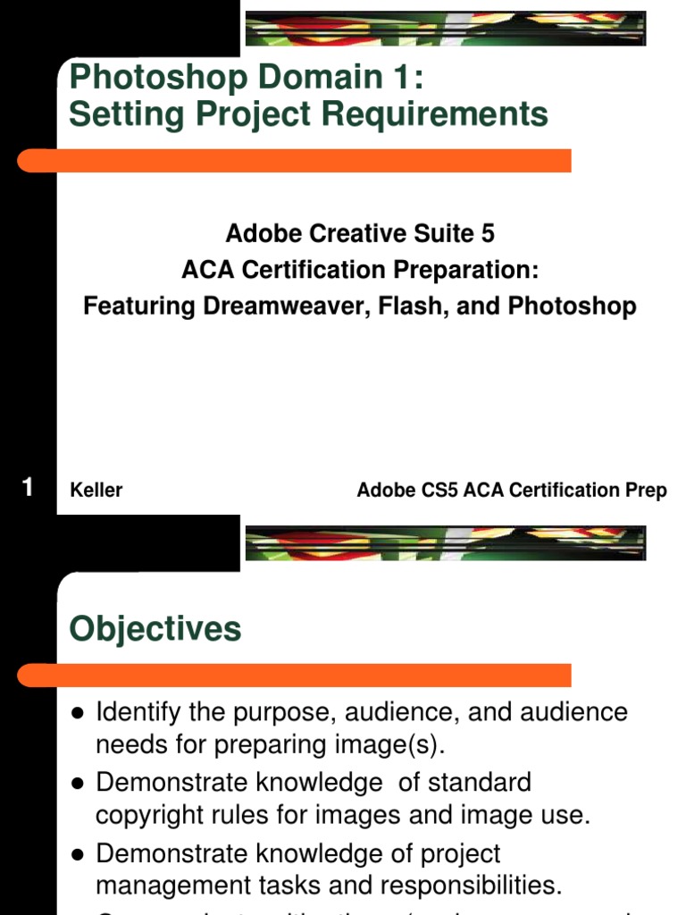 Aca Photoshop Domain 1 | PDF | Fair Use | Copyright