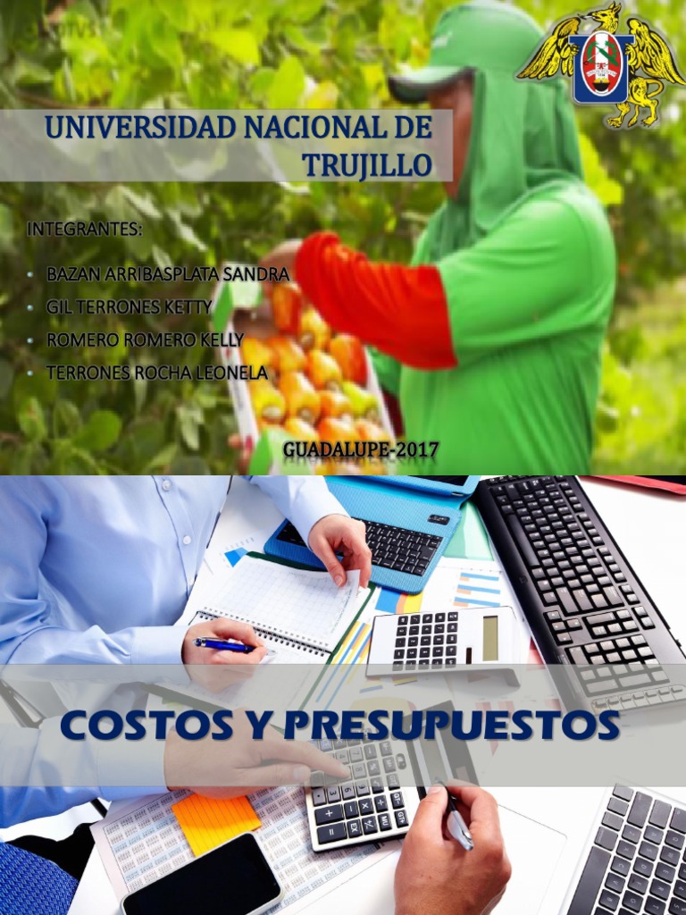 Costos Estandar-Diapositivas | PDF | Costo | Presupuesto