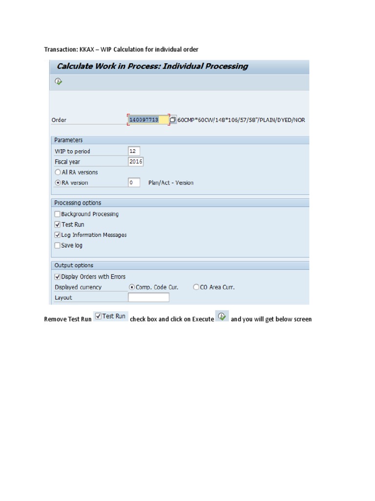 6 WIP Calculation | PDF