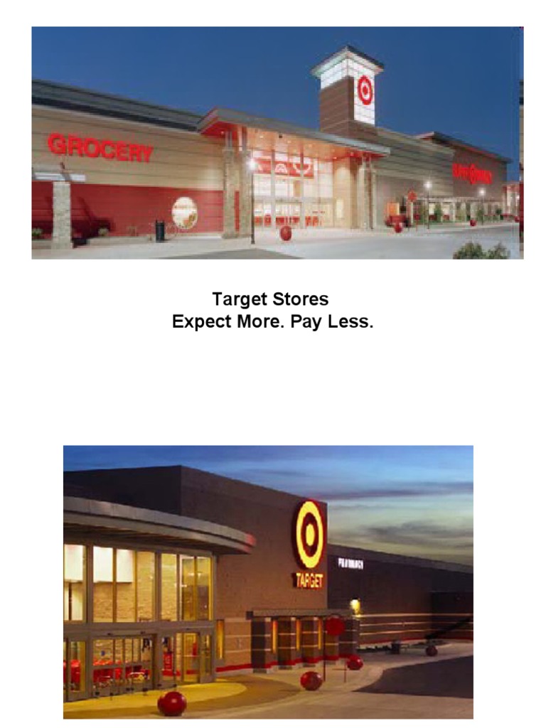 Target Stores Expect More. Pay Less | PDF | Retail | Target Corporation