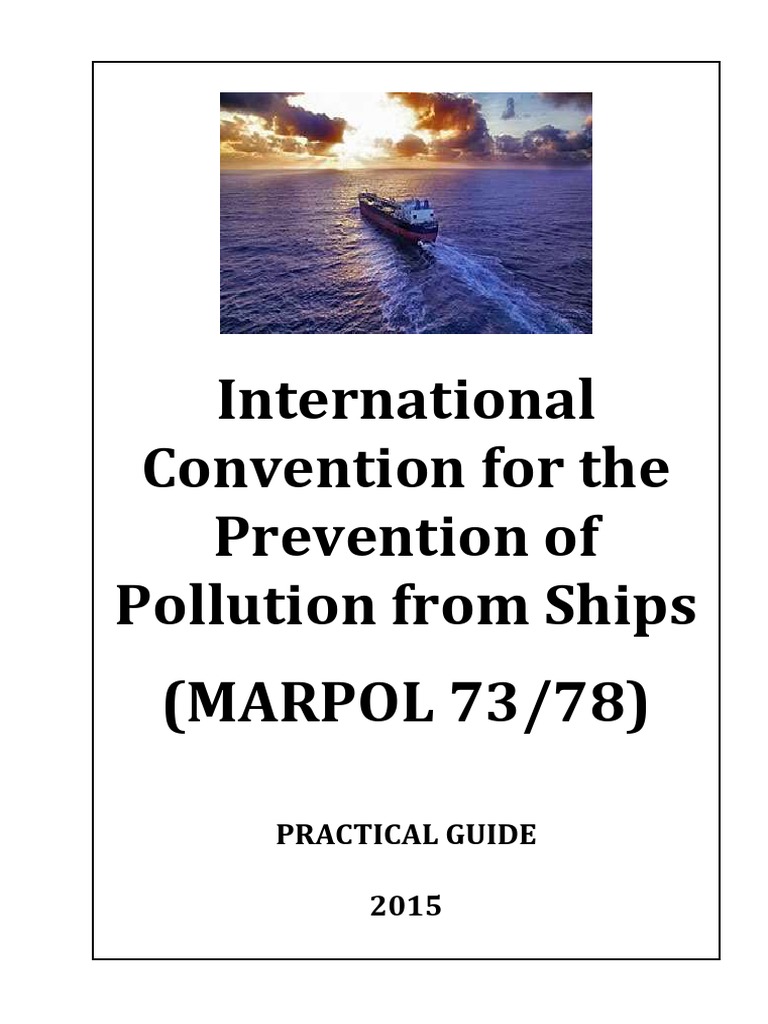 Marpol Practical Guide PDF | PDF