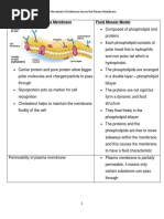 Plasma Membrane Movement Worksheet | PDF | Cell Membrane | Biotechnology