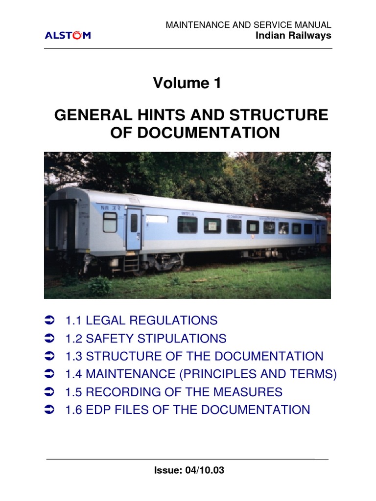 Alstom Manual Volume 1 PDF | PDF | Electrician | Portable Document Format