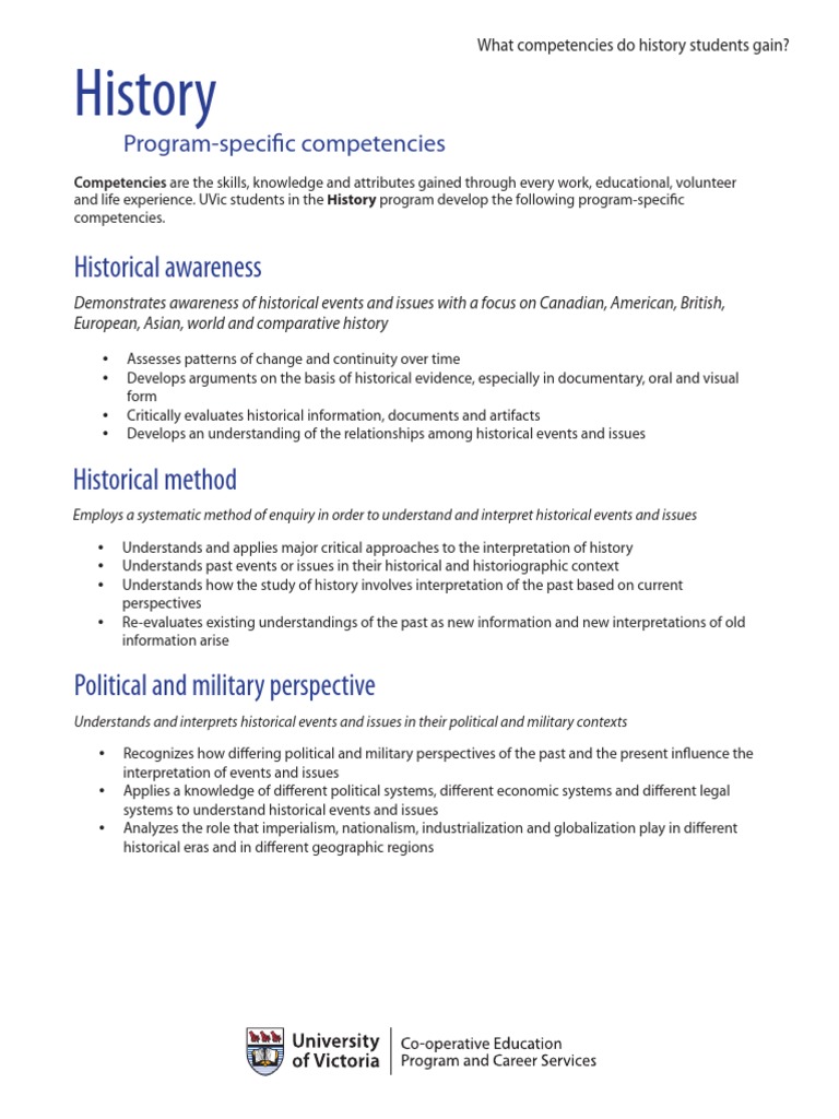 Program History | PDF | Knowledge | Employment