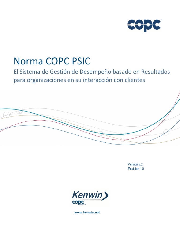 Norma COPC PSIC 5.2 | PDF