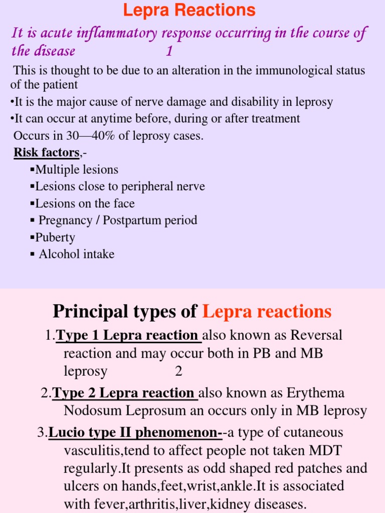 9. Lepra reaction.ppt | Peripheral Neuropathy | Leprosy