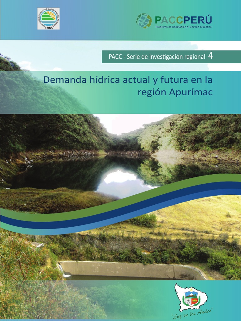 Demanda Hídrica Actual y Futura en La Región Apurímac PDF | PDF | Salud y bienestar | Ciencia y ...