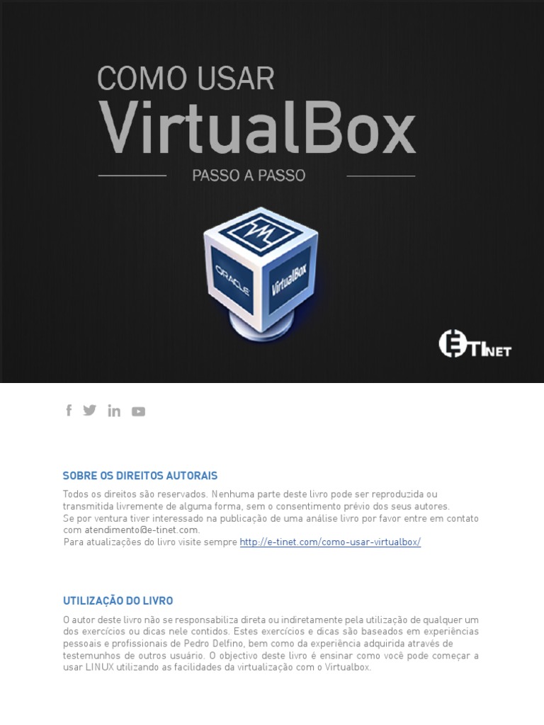 E Tinet - Com Ebook Como Usar VirtualBox | PDF | Linux | Ubuntu ...