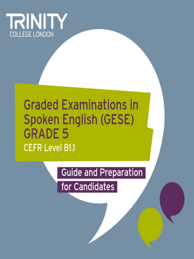 GESE Grade 5 Guide for Candidates | Question | Test (Assessment)