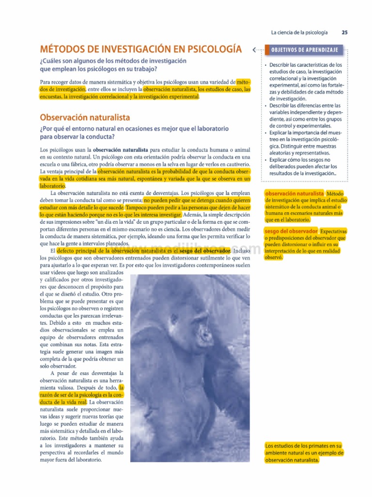 03 Psicología de Charles G. Morris Pp. 25-31 | PDF | Ciencia y ...