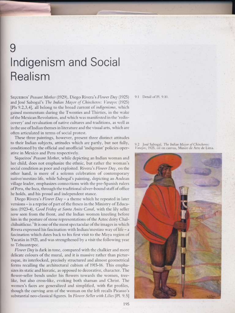 Art of Indigenism and Social Realism | PDF | Mexico | Peru