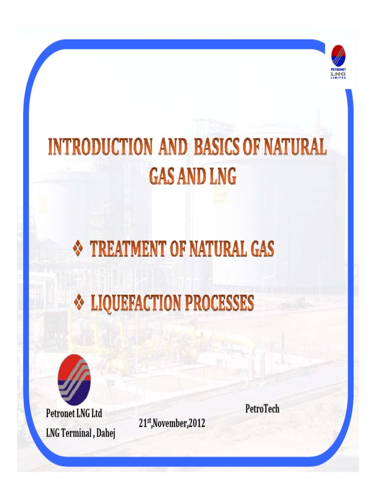 Introduction and Basics of Natural Gas and LNG | PDF | Liquefied ...