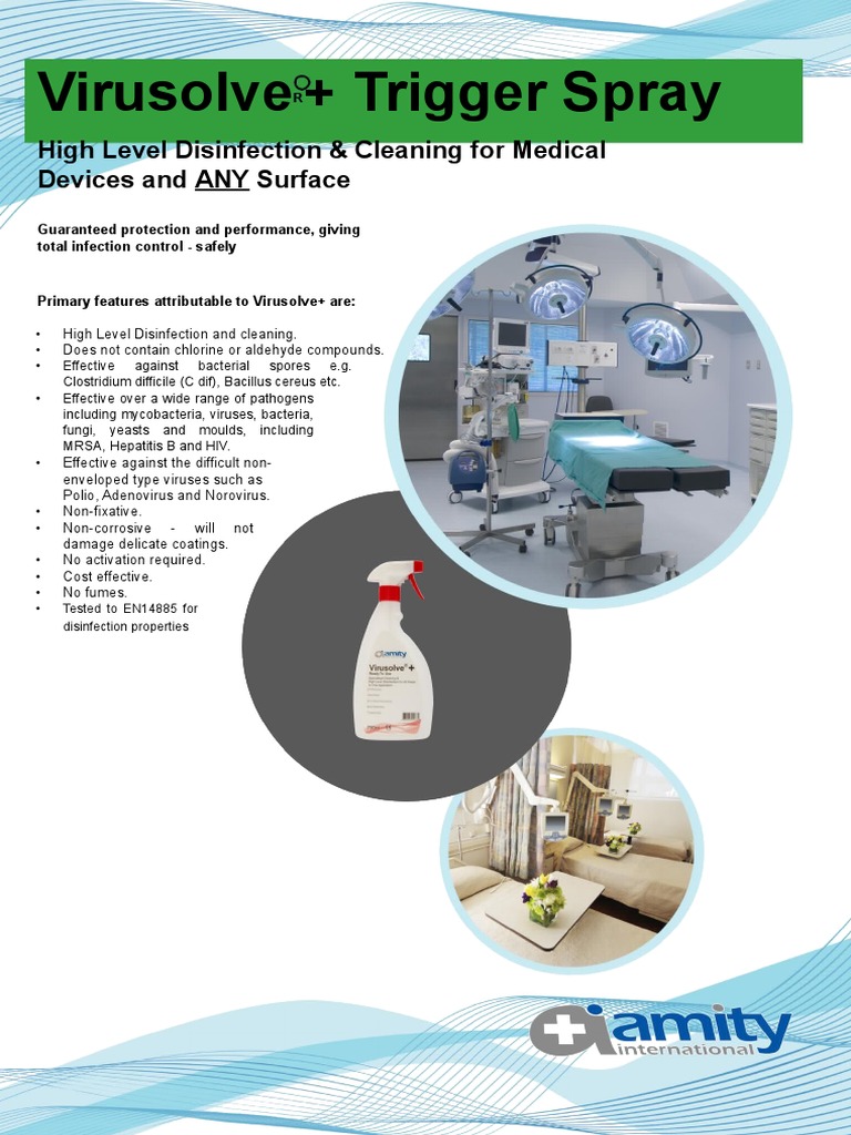 Virusolve Trigger | Download Free PDF | Disinfectant | Microorganism