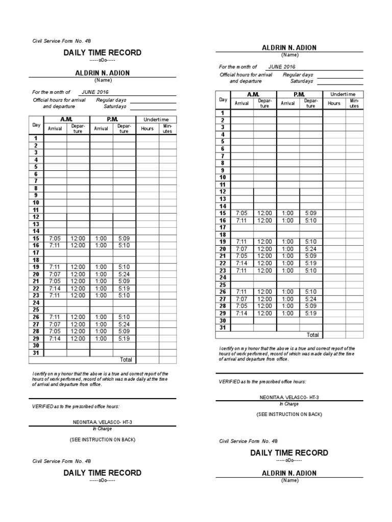 Filling Out the DTR Form Guide | PDF | Common Law | Justice