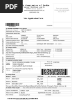 Form Visa Dan Perdim 11 | PDF