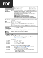 HighScope Lesson Plan Sheet | PDF