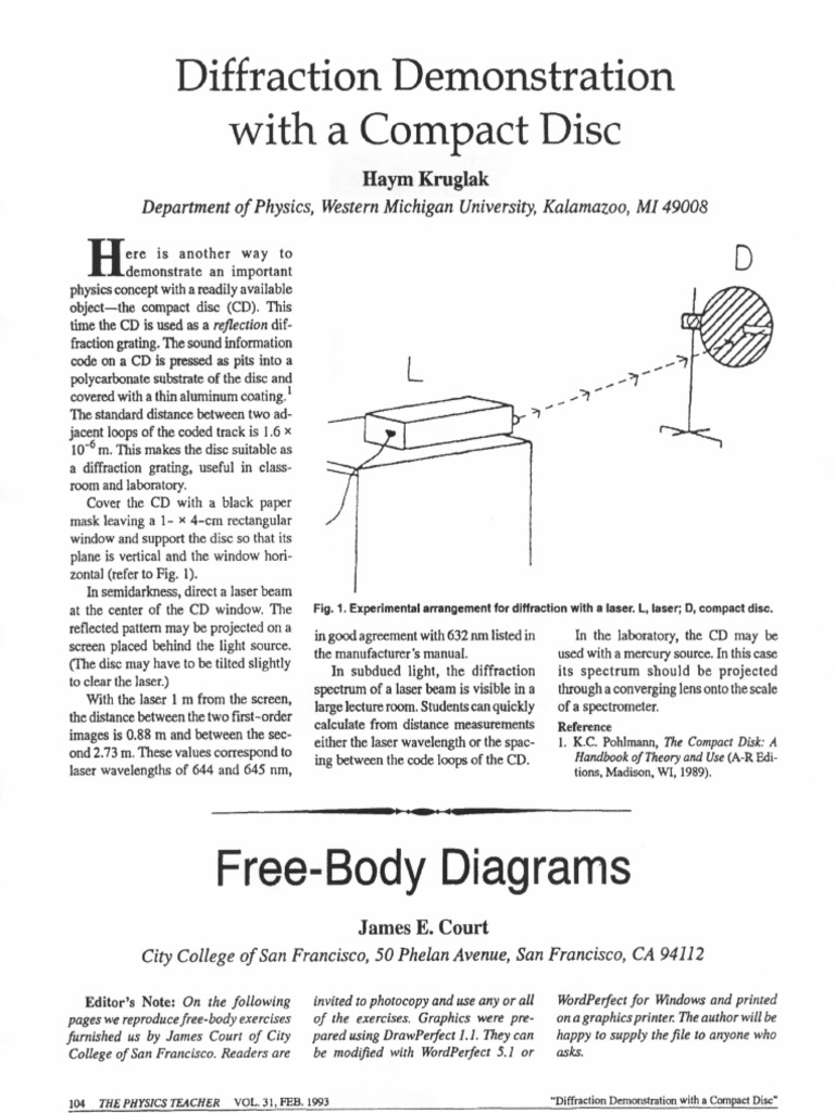 Free-Body Diagrams PDF | PDF