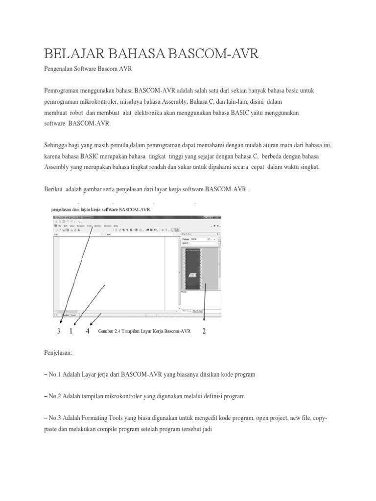 Pengenalan Pemrograman BASCOM-AVR | PDF | Bisnis
