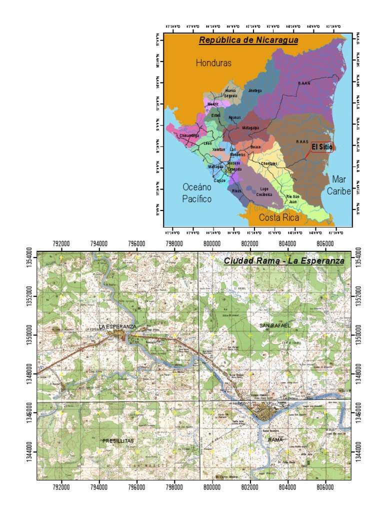 Mapa Localizacion Rama