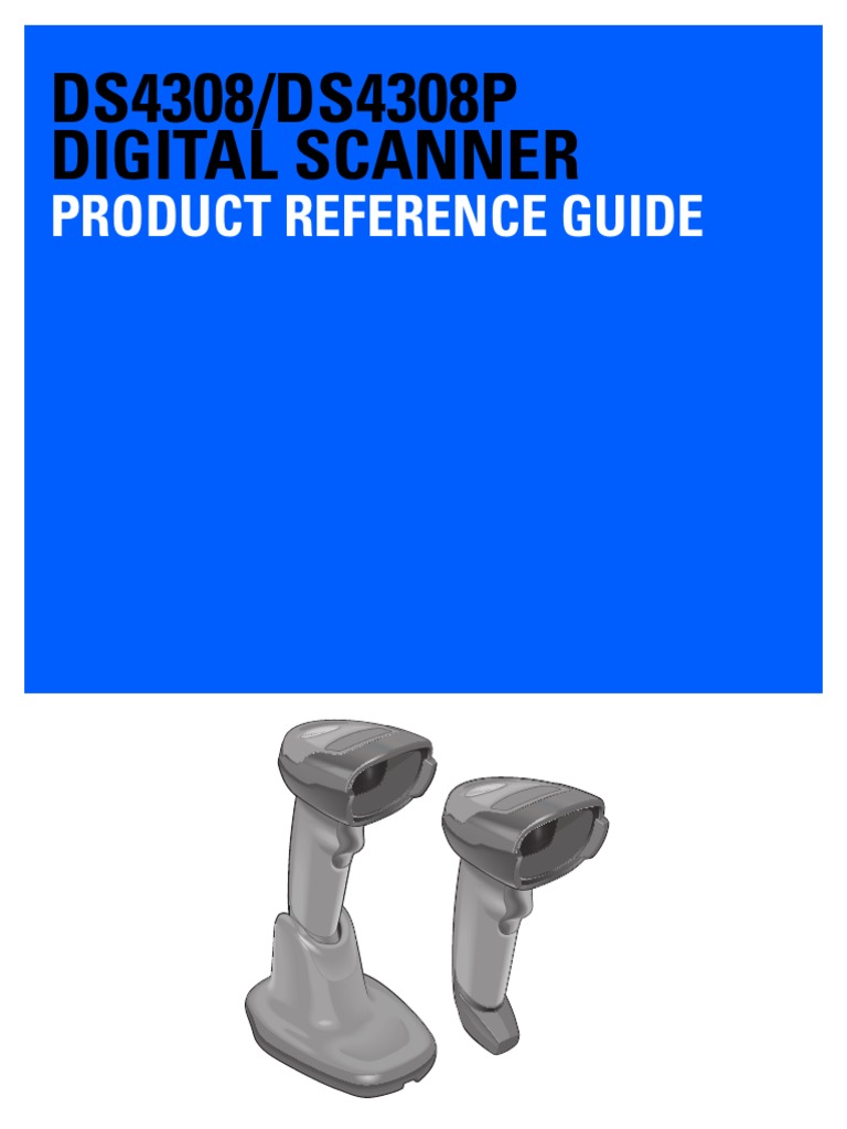 Symbol Scanner DS4308 Manul | PDF | Usb | Image Scanner