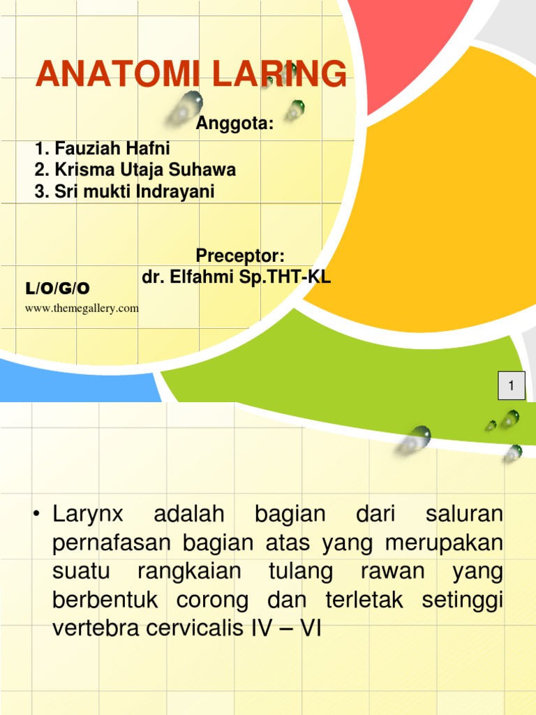 Anatomi Laring | PDF