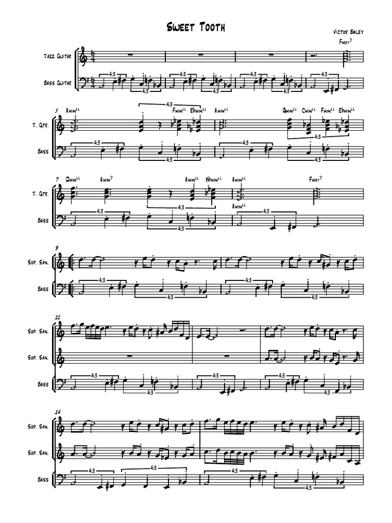 Sweet Tooth Sop Standard PDF | PDF | Musical Techniques | Celtic ...