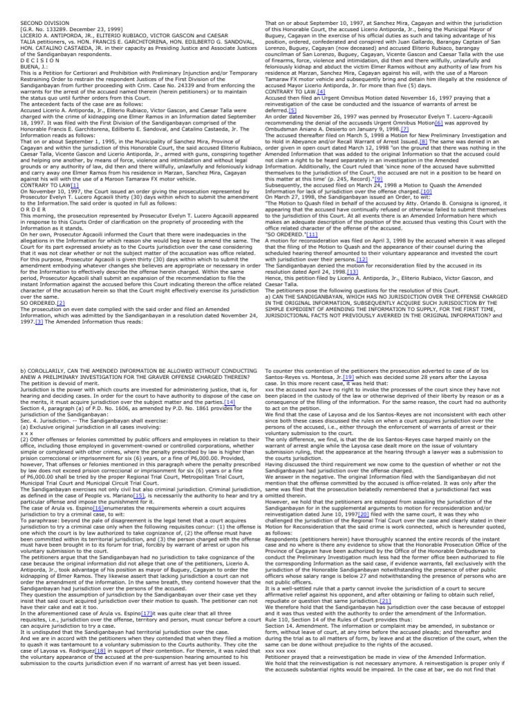 1st Batch CrimPro Cases | PDF | Bail | Prosecutor