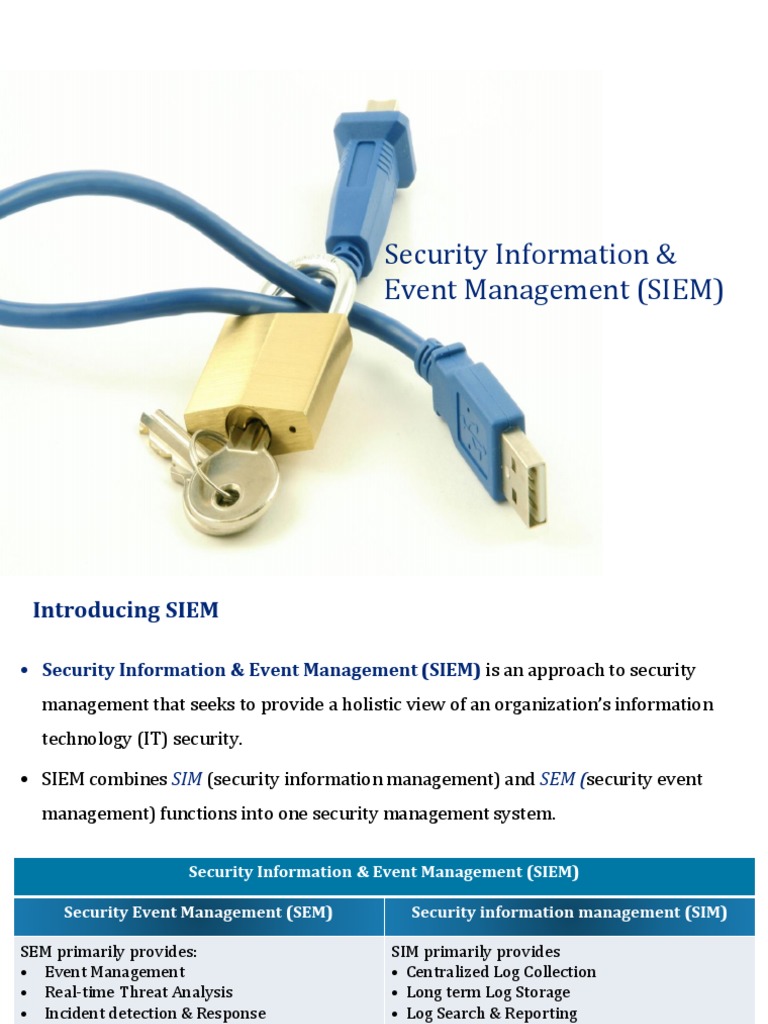 Comparing Leading SIEM Solutions: An In-Depth Look at HP ArcSight, IBM ...