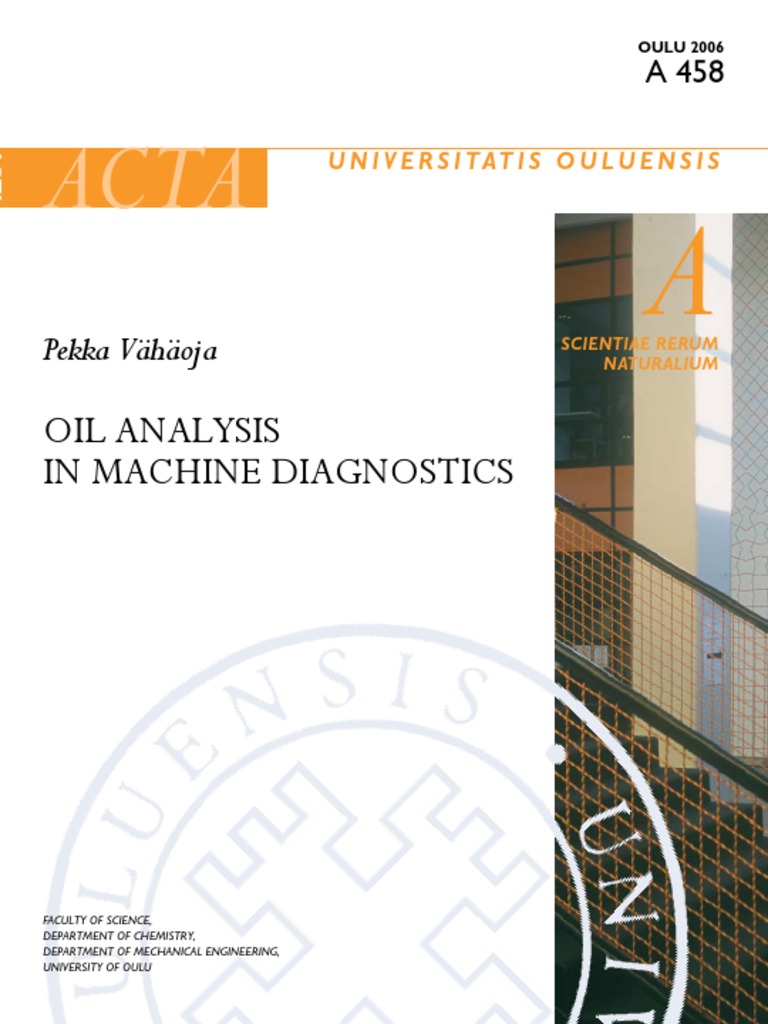 Paper Oil Analysis in Machine Diagnostic PDF | PDF | Chromatography ...