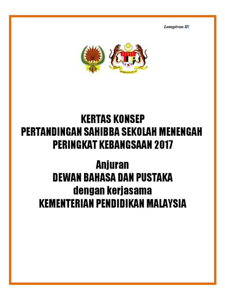 Kertas Konsep Sahibba SM | PDF