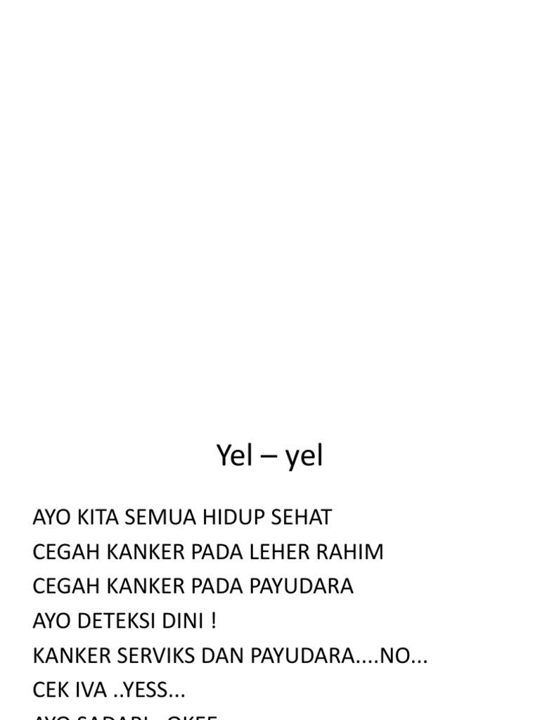 Yel Yel | PDF