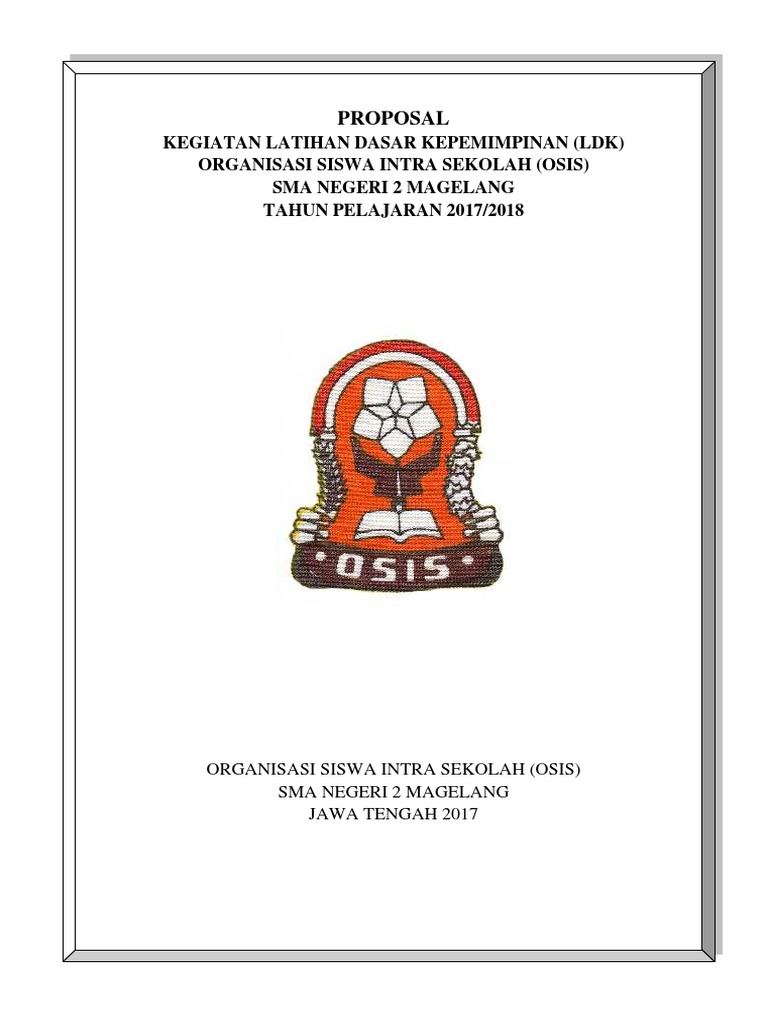 Proposal LDK OSIS PDF