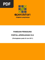 Lampiran B Borang Daftar Pengguna EPEROLEHAN | PDF