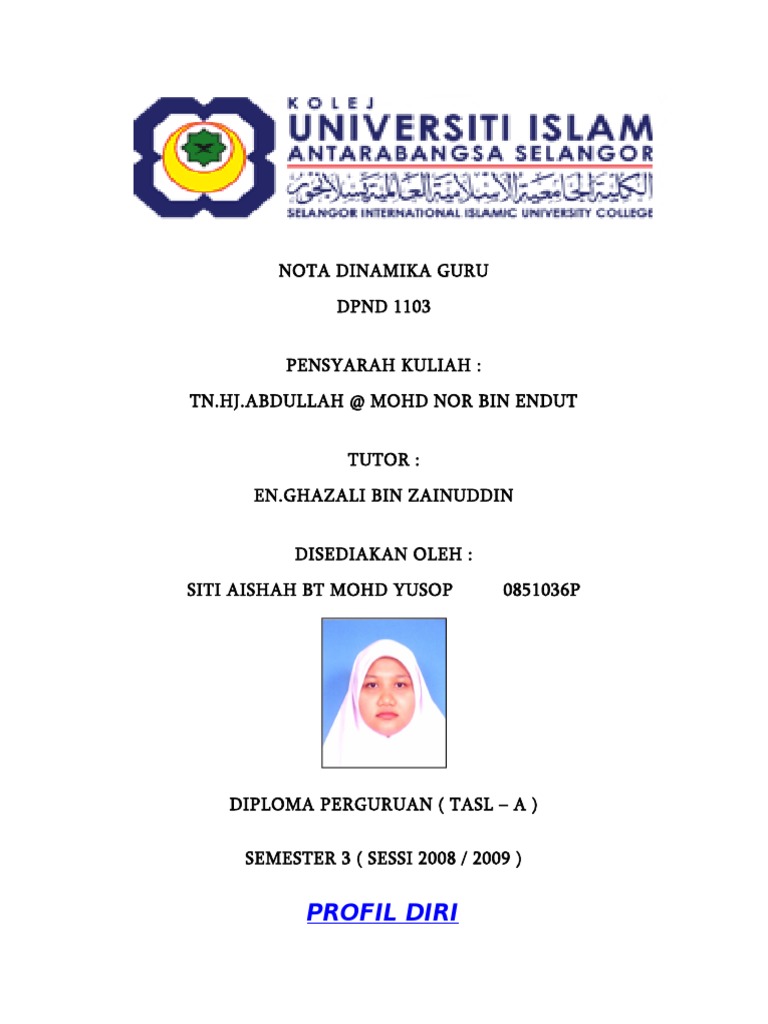 Nota Dinamika Guru | PDF