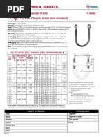 U Bolt Guide PDF | PDF | Galvanization | Screw