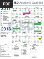 2018-19 School Calendar Overview | PDF | Observances | Holidays