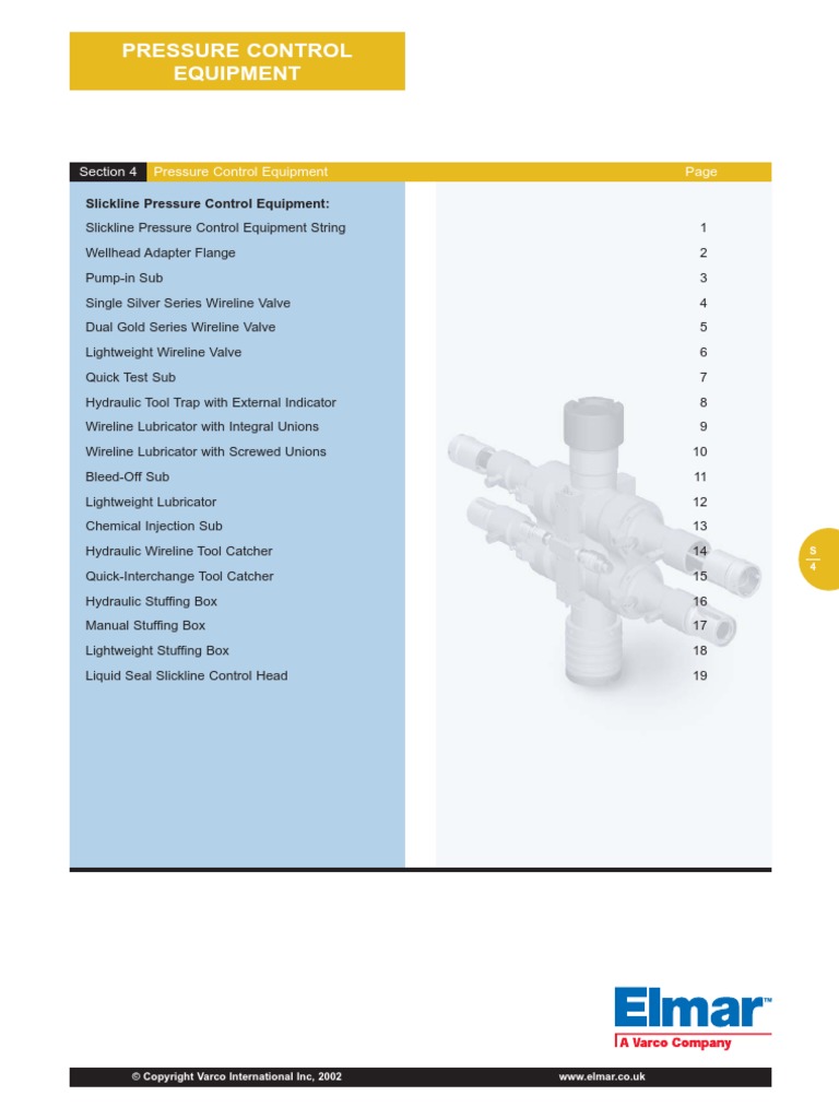 ELMAR Catalog | PDF | Valve | Manufactured Goods