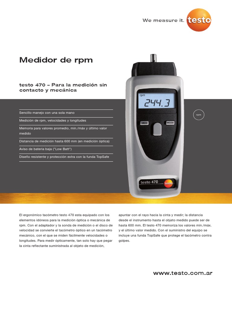 Testo 470 Catalogo PDF | PDF | Observación científica | Bienes ...