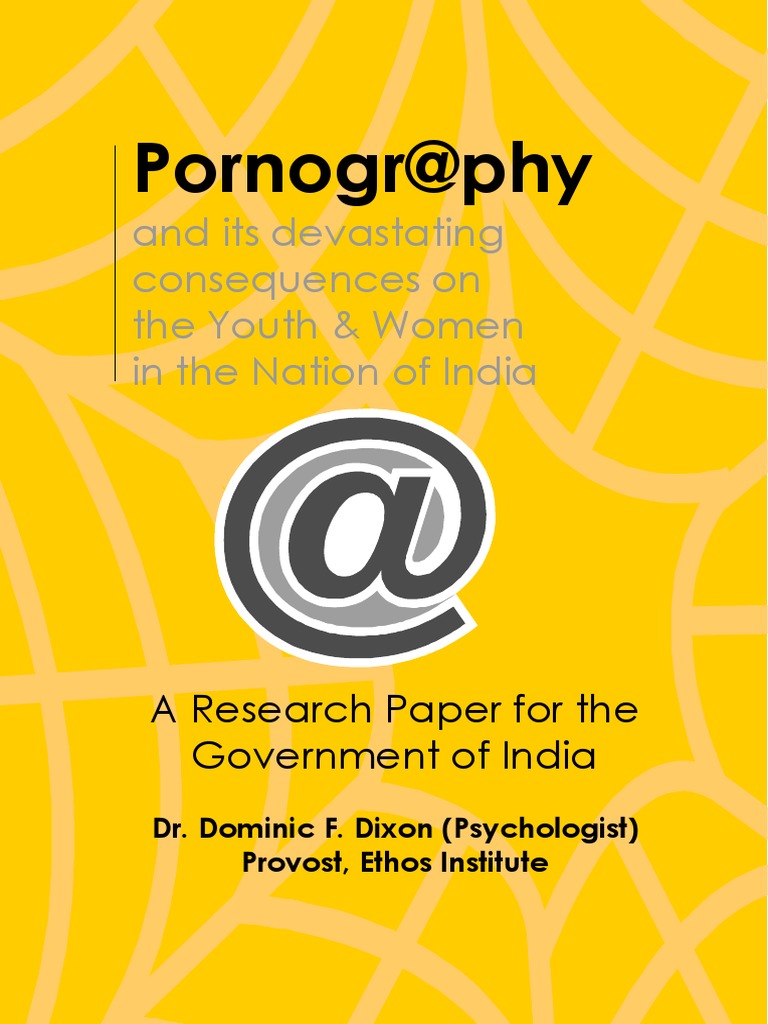 Pornography and Its Devastating Consequences On Youth and Women in The ...