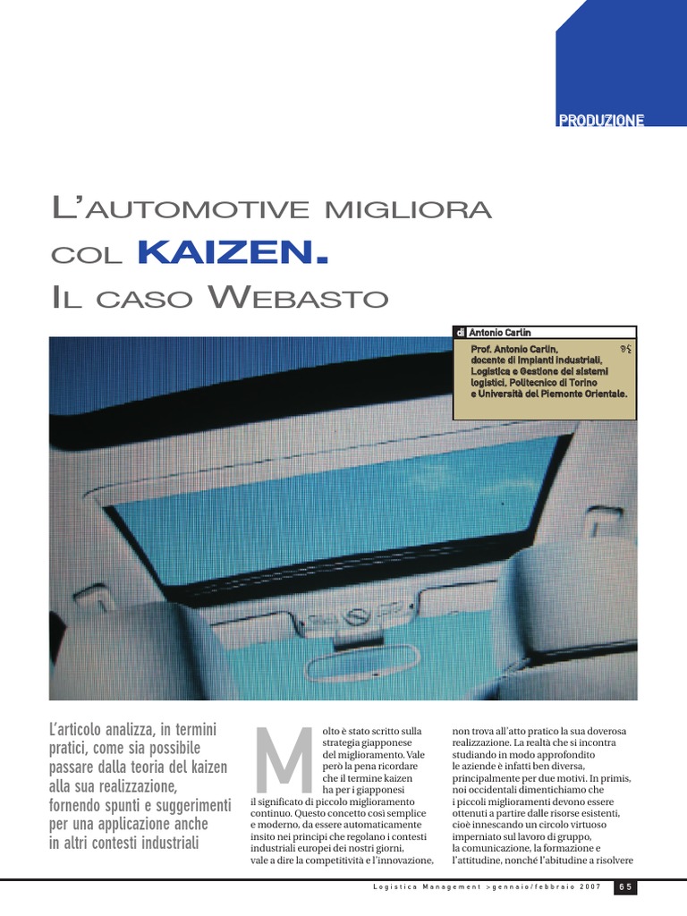 Automotive Kaizen | PDF