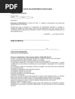 Modelo de CAT para Comunicação de Acidente | PDF | Bem-estar | Médico
