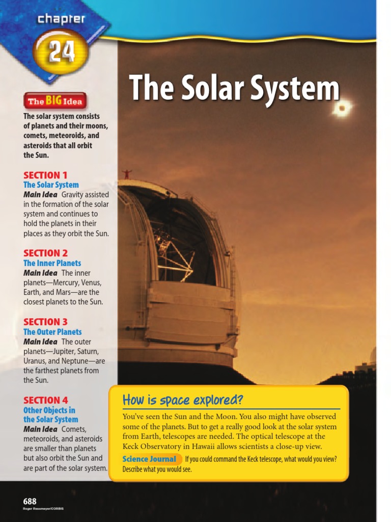 Comets and the Solar System Overview | PDF | Solar System | Mars