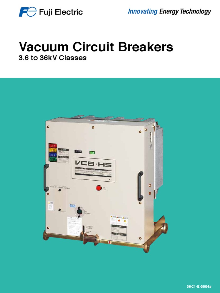 Vacuum Circuit Breaker Catalogue | PDF | Switch | Capacitor