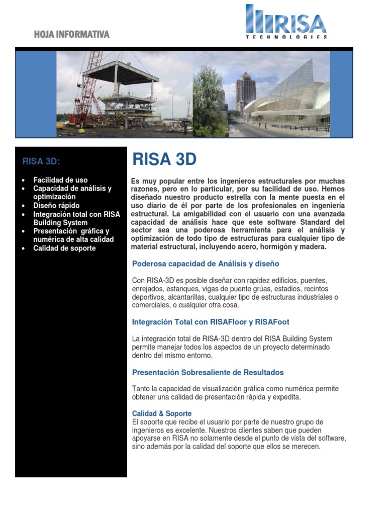 Fpro 00001006 Brochure Risa 3d PDF | PDF | Usuario (informática) | Software
