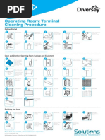 AORN Sample Cleaning Checklist Includes or and Pre and Postop | PDF ...