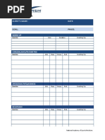 NASM OPT Model Workout Template | PDF