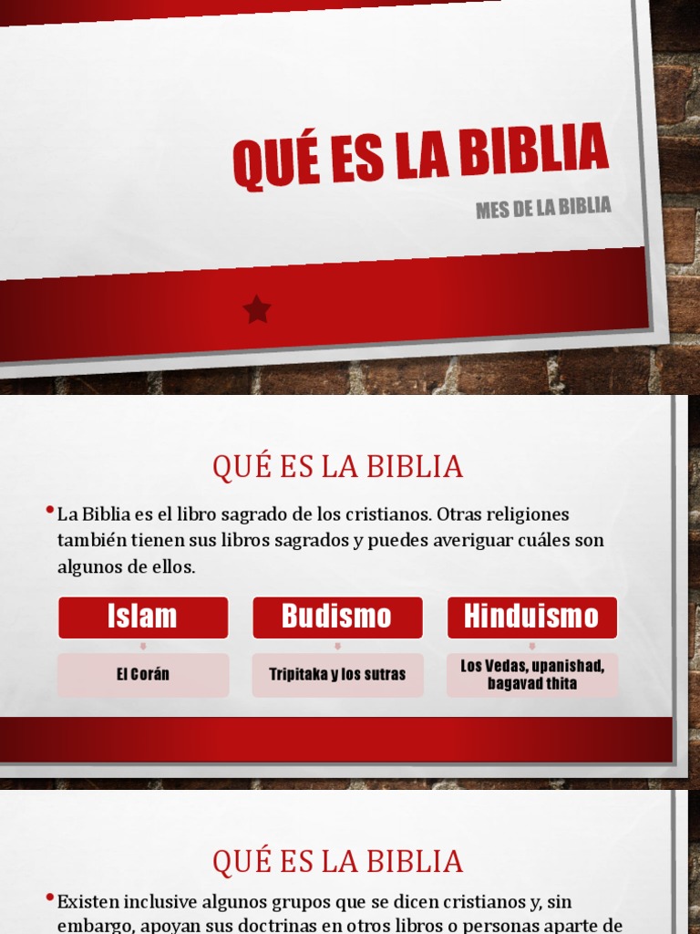 Qué Es La Biblia | PDF | Biblia | Lenguaje hebreo