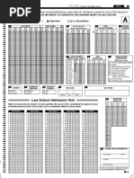 Omr Sheet For 100 Questions PDF | PDF