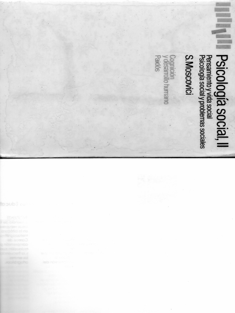 Representaciín Social Denise Jodelet | PDF