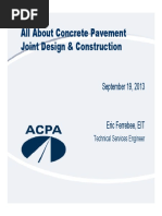 PCC Pavement Joint Design Guidelines | PDF | Road Surface | Concrete